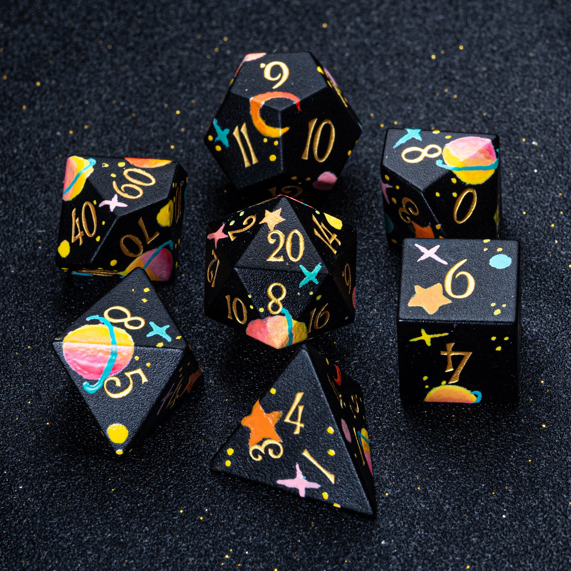 hand-painted dice – Urwizards
