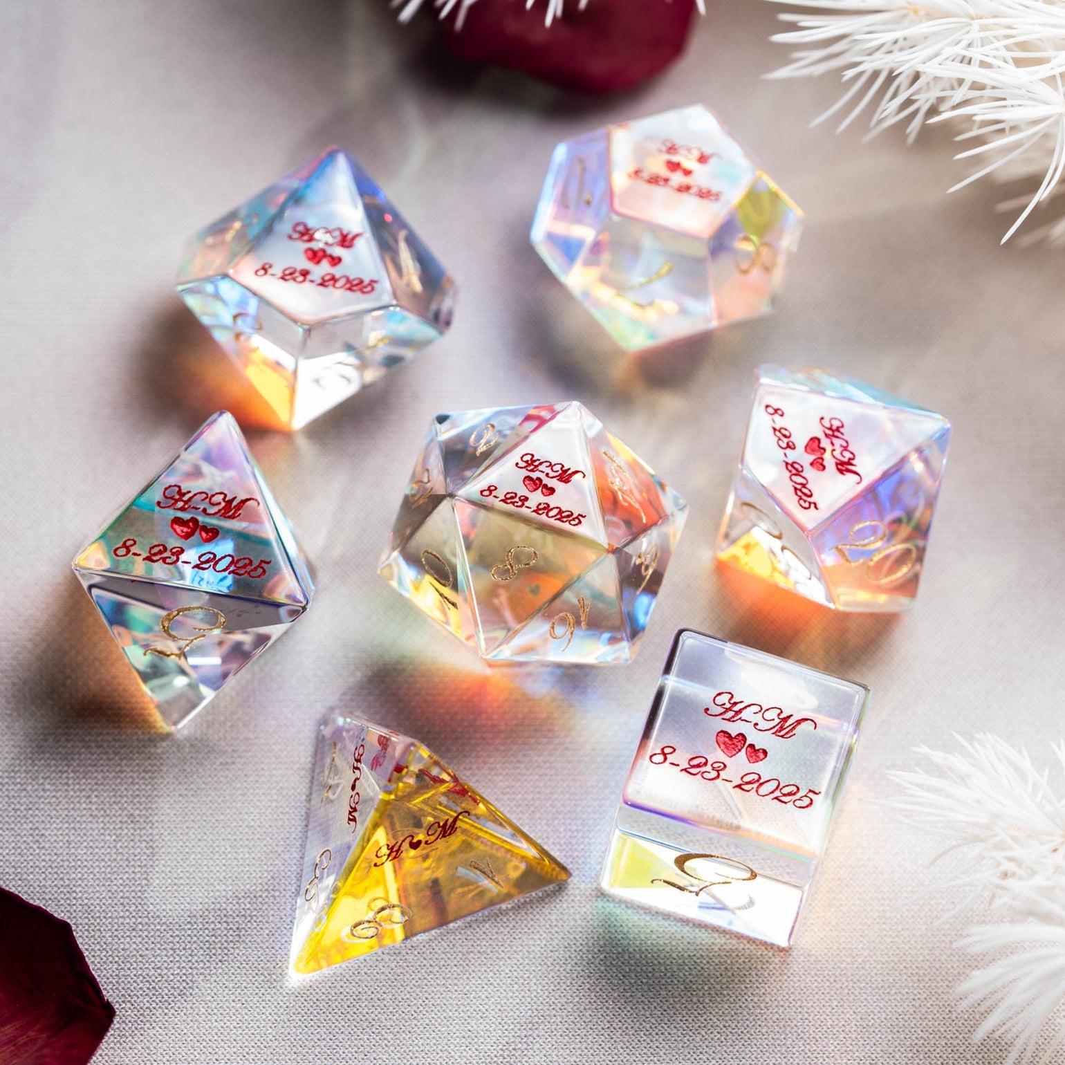 Custom Wedding Anniversary Gift Dice – Urwizards
