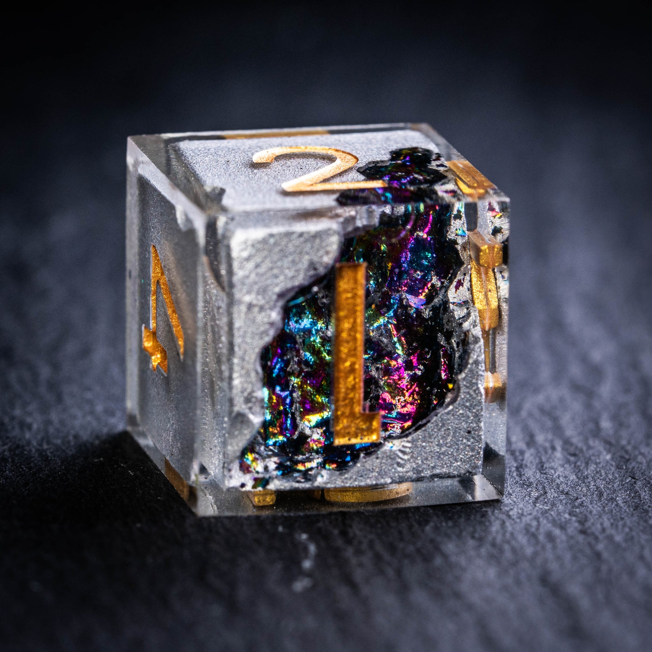 URWizards Crystaline Geode Handmade Resin Dice Set – Urwizards