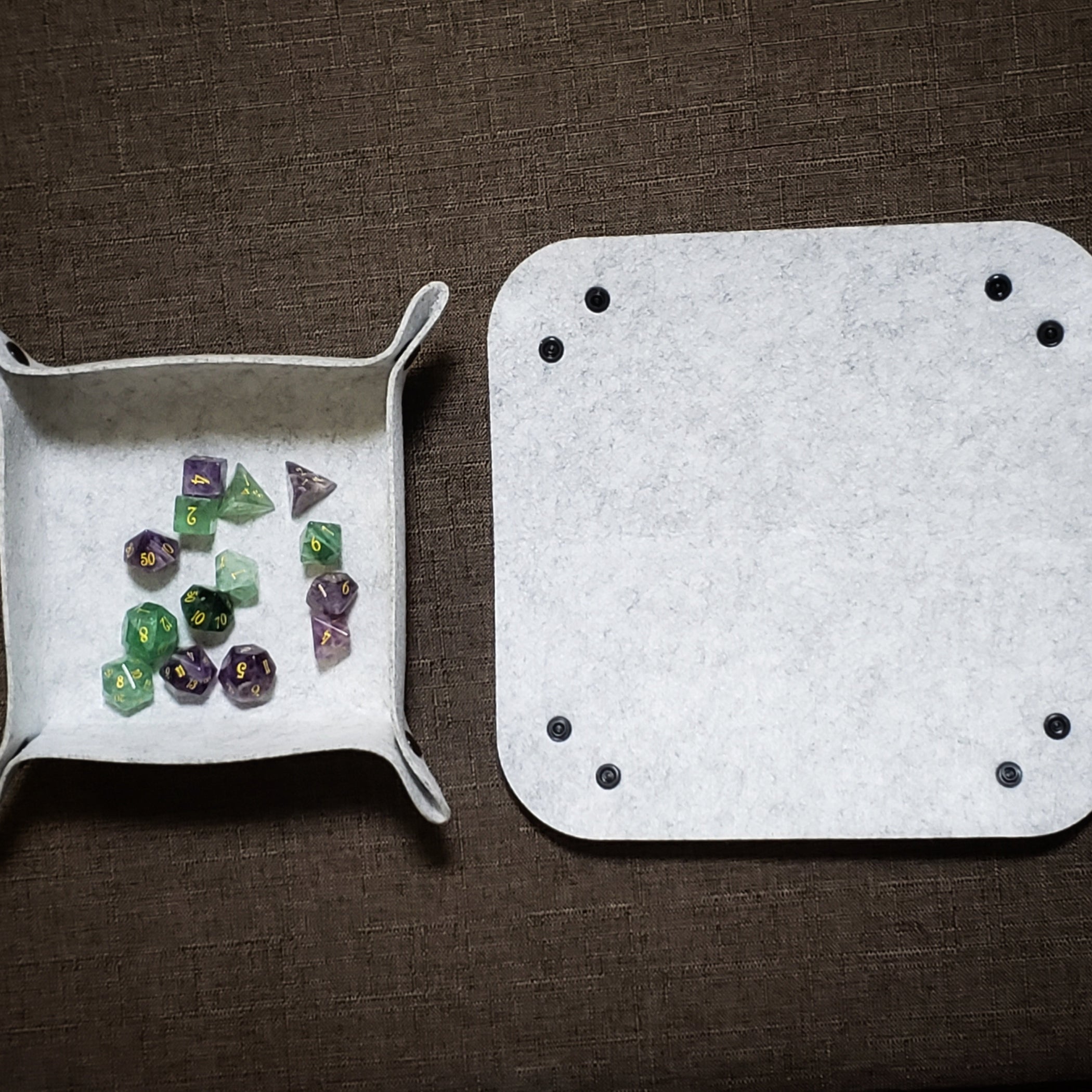 URWizards Soft Wool Felt Dice Tray - Soft Tray - Dungeons and Dragons ...